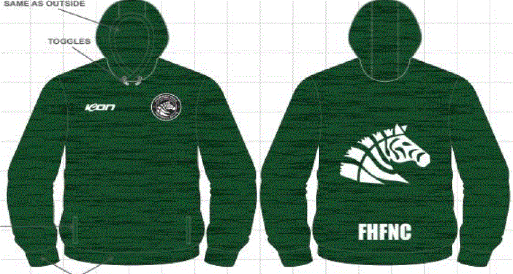 FHFC HOODIE GREEN